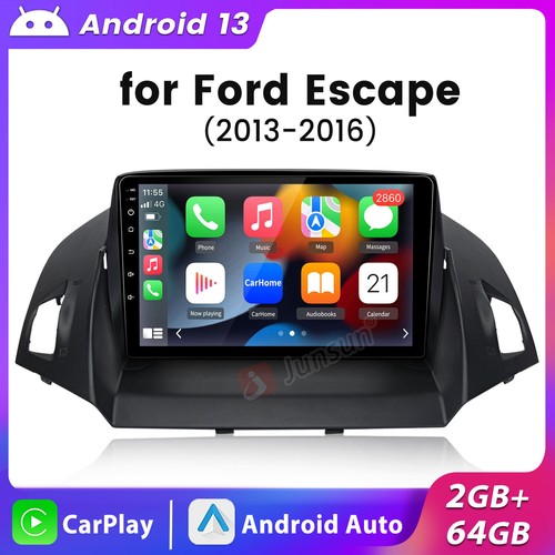 For Ford Escape 2013-2017 9" Android 13 Carplay Car Radio Stereo GPS ...
