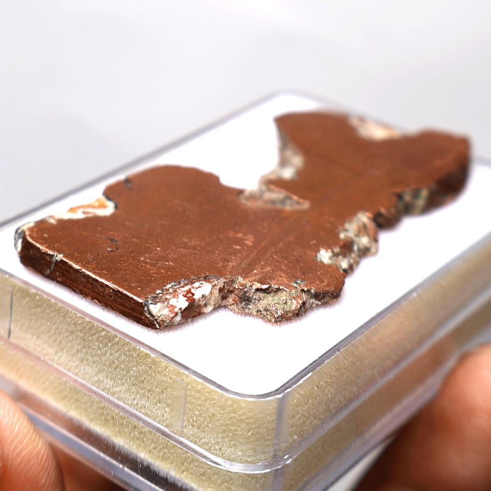 19.78g Natural Native Copper Ore Polished Freeform Crystal Slab ...