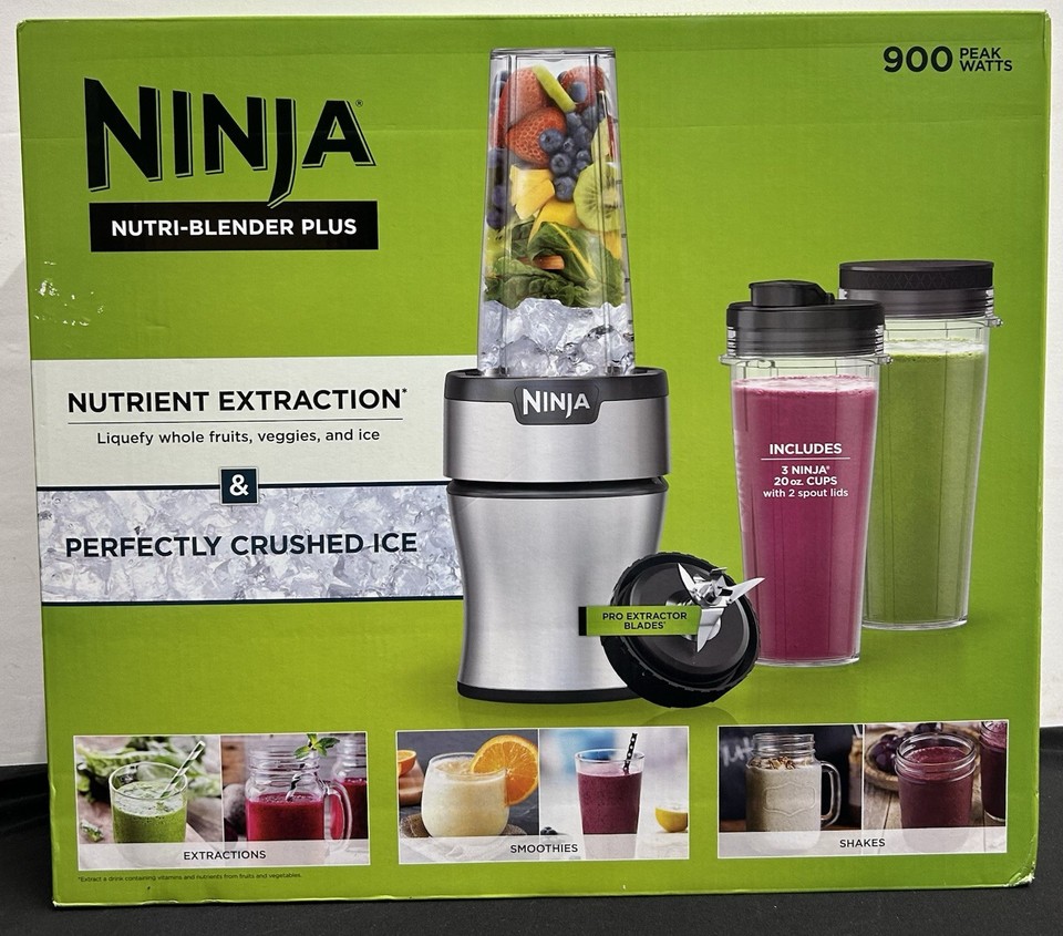 BN301 Nutri-Blender Plus Compact Personal Blender, 900-Peak | eBay