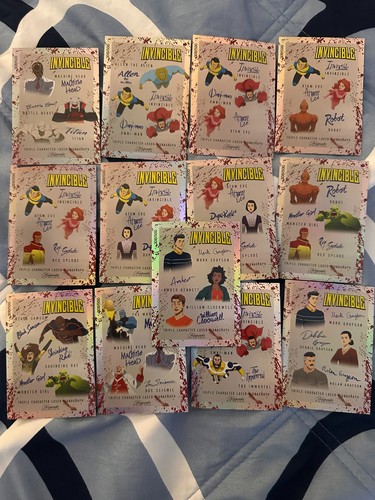 SDCC 2025 Invincible Triple Signagraph Blood Splatter Foil LE 500 ( You ...