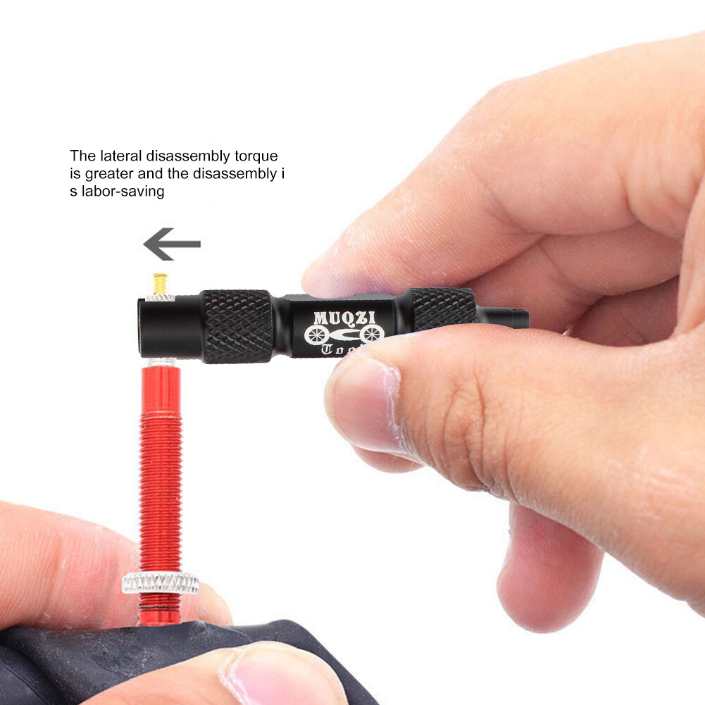 Bicycle Wrench Valve Tube Core Tire Tyre Nozzle Removal Tool (Black) | eBay