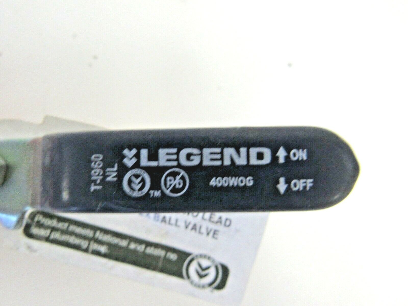Legend T-1960NL 101544NL 3/4" No Lead Pex Ball Valve 17-3 | eBay