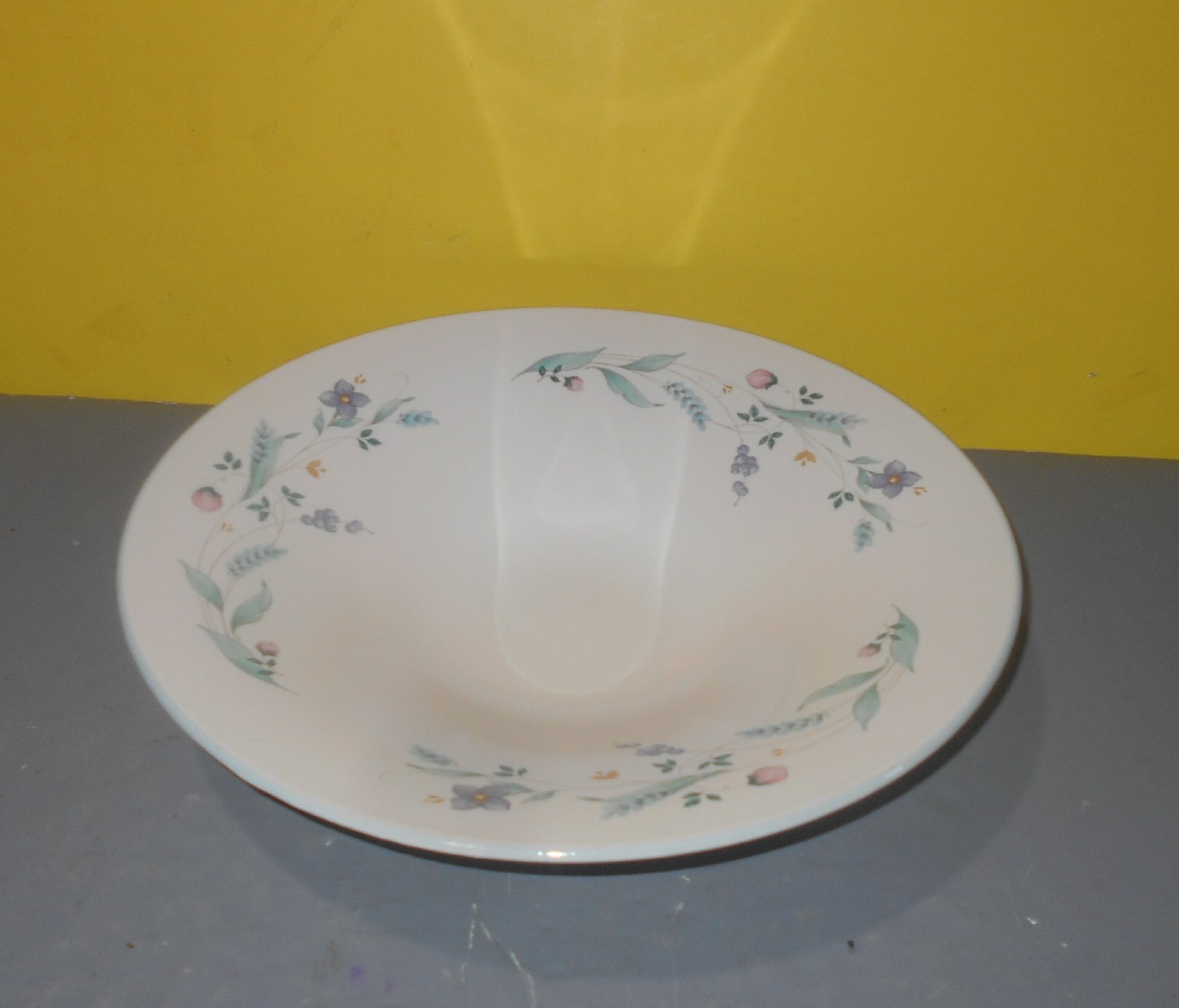 Pfaltzgraff April Oval Serving Bowl / Dish 12.5" Stoneware Floral ...