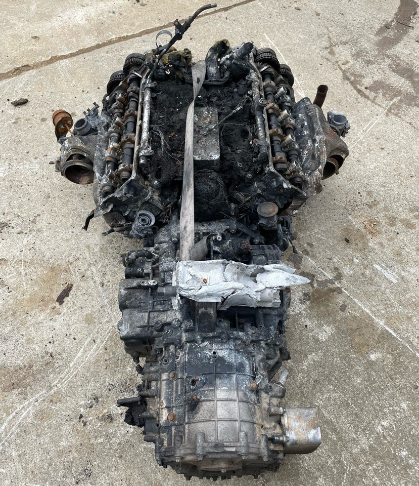 15-21 Mclaren 540 600 570s Engine M838T 3.8l Twin Turbo Turns W Trans ...