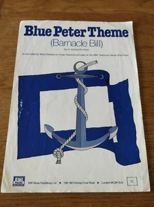 BBC Blue Peter Theme Barnacle Bill by H Ashworth Hope Sheet Music | eBay