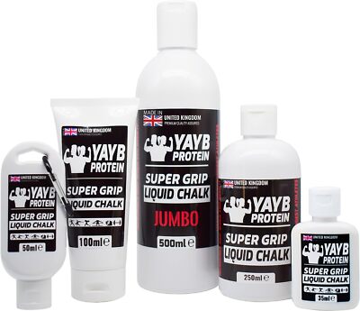 YAYB Super Grip Liquid Chalk | Multiple Sizes | Black Label Edition ...