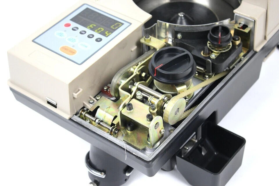 220V Electronic Automatic Coin Sorter Coin Counter Coin Counting ...
