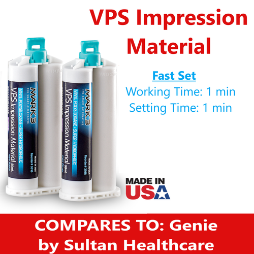 HEAVY BODY FAST SET VPS PVS Dental Impression Material FAST Set 50ML ...