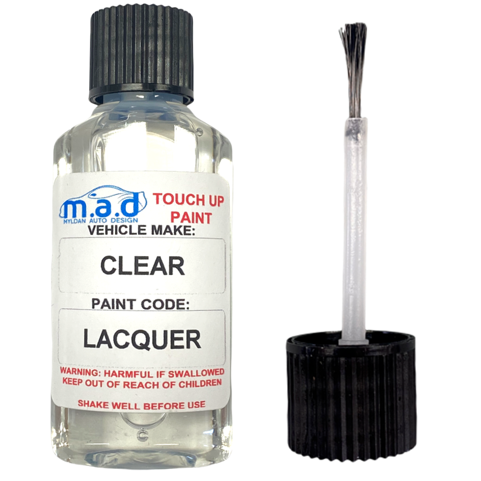 30ML Clear Lacquer Coat For Car Paint Touch Up Brush Scratch Chip ...