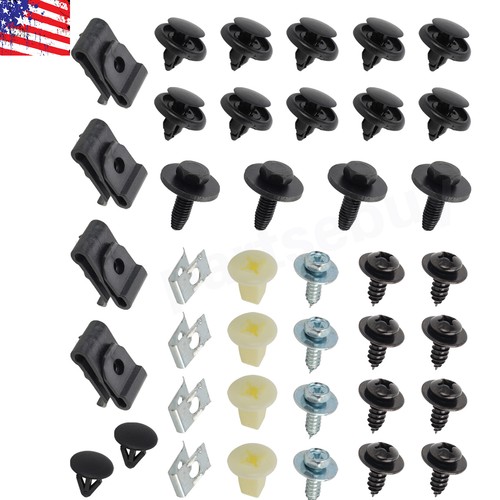 Car Engine Undertray Cover Clip Set of 40 Bottom Fastener For TOYOTA ...