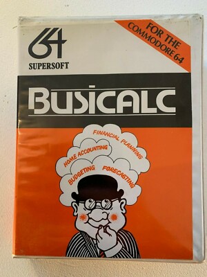COMMODORE 64 (C64) - 64 Busicalc software By supersoft - BOXED | eBay UK
