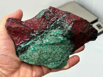 Rare Sonora Sunrise Cuprite Chrysocolla rough Lapidary Cabbing Combo ...