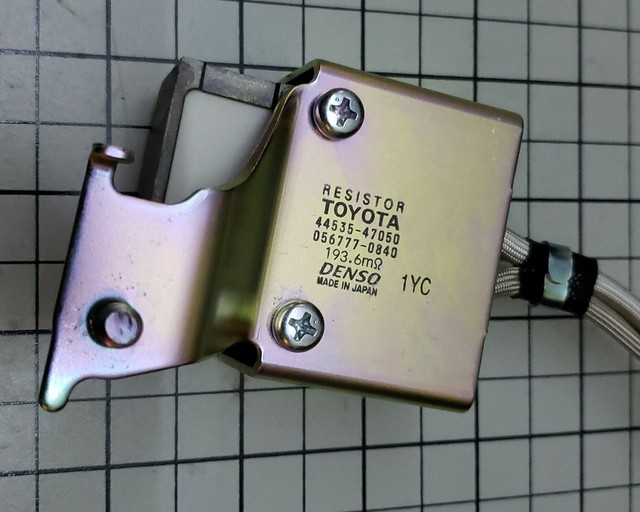 OEM Toyota Prius Resistor DENSO 4453547050 44535-47050 Nr43 for sale ...