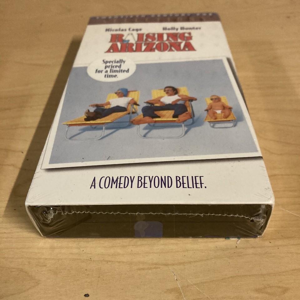 Raising Arizona VHS Original CBS Fox Coen Bros Nicholas Cage Holly ...