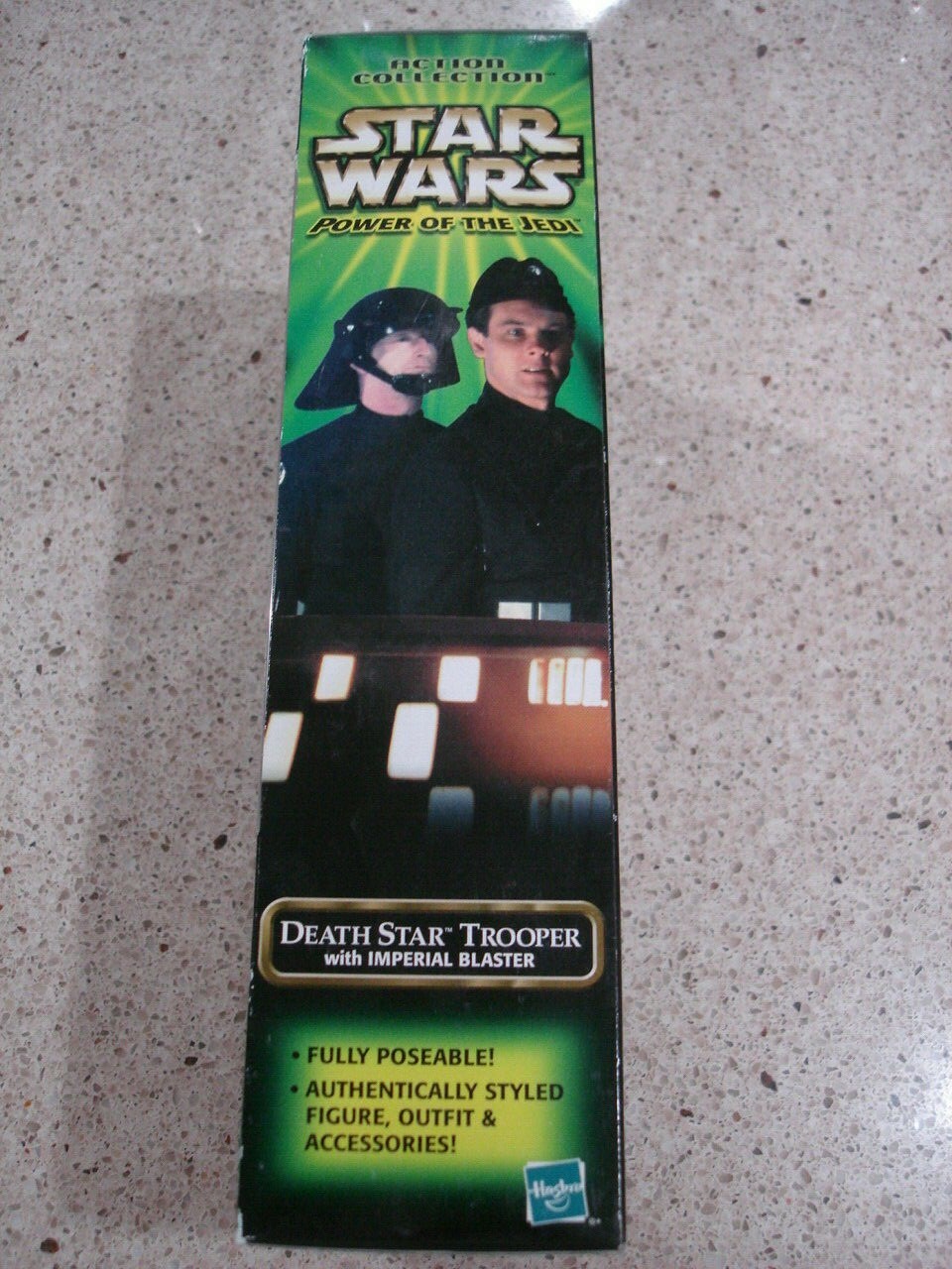 NIB Star Wars Power Of The Jedi: Death Star Trooper With Imperial ...