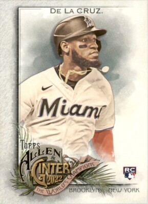 2022 Topps Allen & Ginter #71 Bryan De La Cruz Miami Marlins | eBay