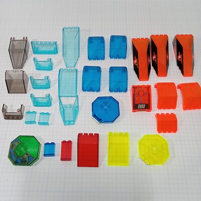 Vintage Lot Of Legos Parts Space Police Windshield Windows Cockpit ...