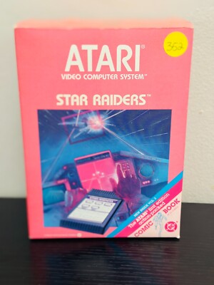 Star Raiders (Atari 2600, 1982 ) Complete CIB With Touch Pad CX2660-1 ...