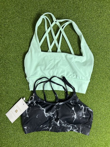 Buff Bunny Lot Of Two Mint Green Black Marble Size XS Fitness Sports ...