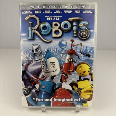 Robots (DVD, 2005) Kid Animation - Robin Williams Halle Berry Ewan ...