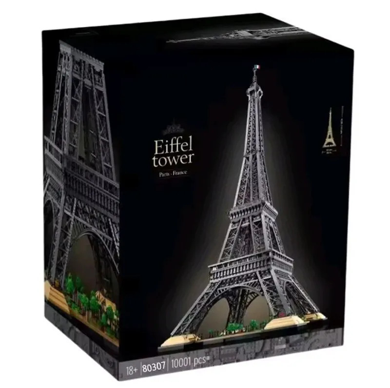 Eiffel Tower Model Kit 1.5M Tall 10001pcs Architecture Building Blocks ...