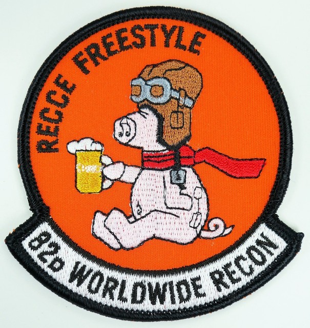 USAF 82d RS RECONNAISSANCE SQUADRON RECCE FREESTYLE PATCH | eBay