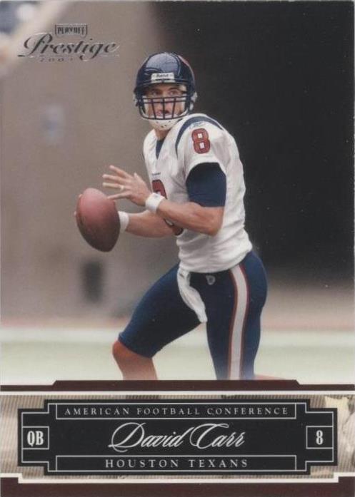 2007 Playoff Prestige - David Carr #60 for sale online | eBay
