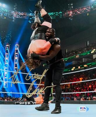 WWE THE GIANT OMOS HAND SIGNED AUTOGRAPHED 8X10 PHOTO WITH PROOF AND ...