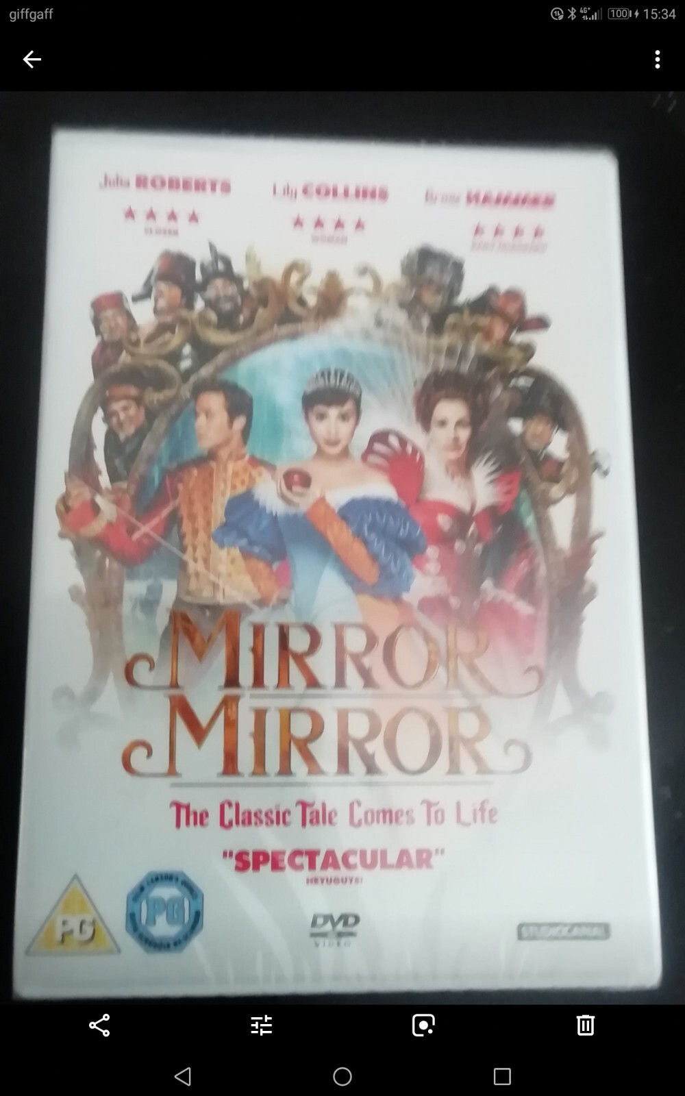Mirror Mirror (DVD, 2012) for sale online | eBay