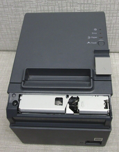 EPSON TM-T20II GREY USB RECEIPT PRINTER NO POWER CORD - MISSING FRONT ...