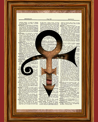 Prince Symbol Dictionary Art Print Picture Poster Artist Formerly Known ...