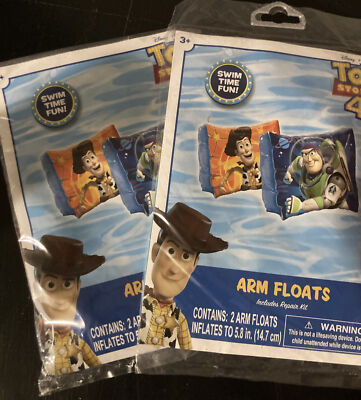 TOY STORY “Swim Time Fun!” Arm Floats & Repair Kit Lot Of 2 Sets Woody ...