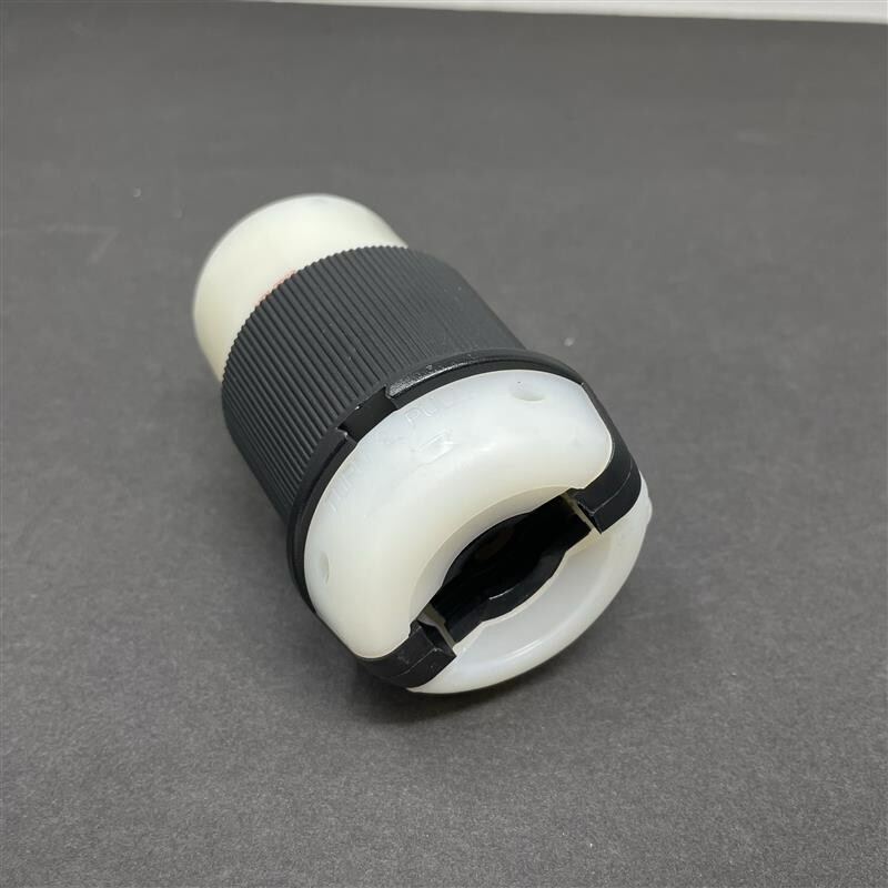 Hubbell HBL2823 Female Connector Body, 30A 3-Phase Wye 277/480V AC ...