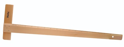 Technical Drawing Ruler T square 90cm Wooden Helix T21 | eBay UK