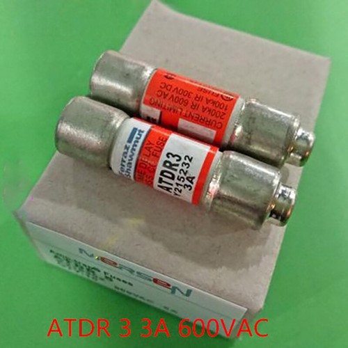10Pcs/Box New For Ferraz Shawmut Fuse ATDR3 3A 600VAC | eBay