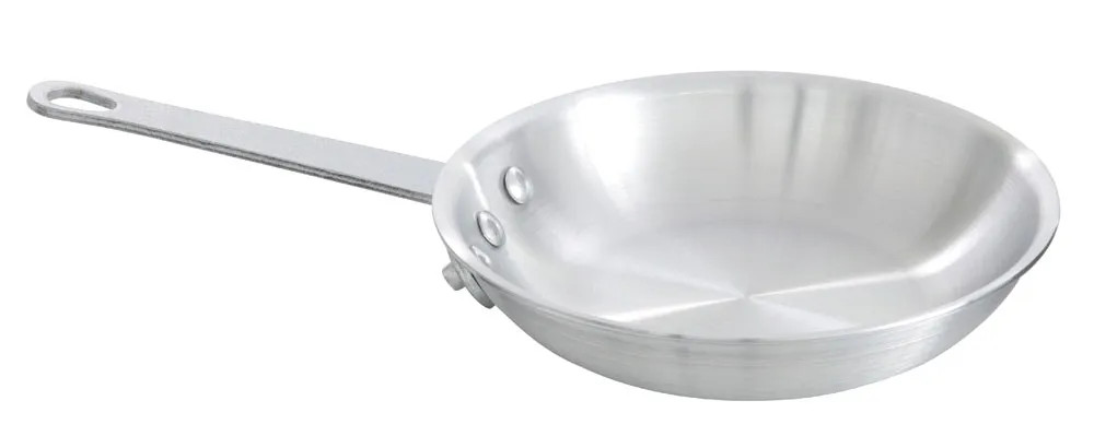 Central Exclusive Commercial Cookware, 12" NSF Aluminum Uncoated Fry ...