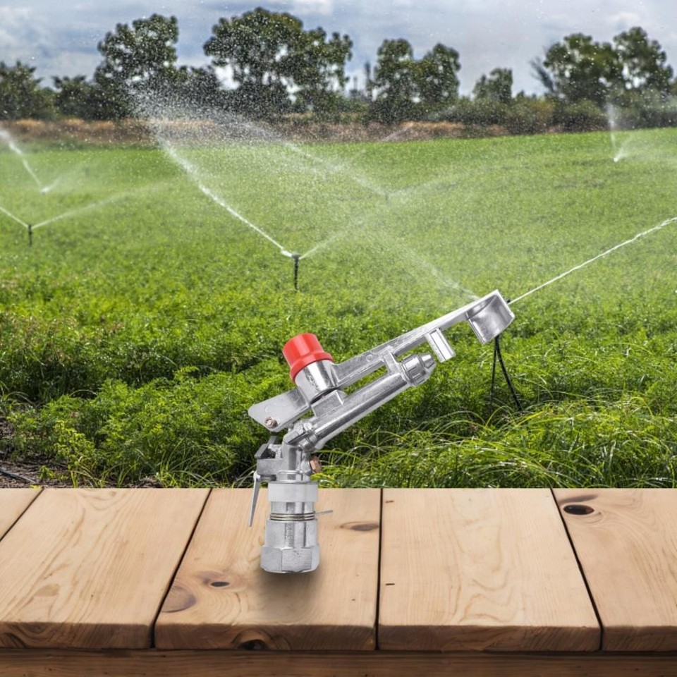 35-40M Large Impact Area Water Sprinkler 1Inch Irrigation Spray ...