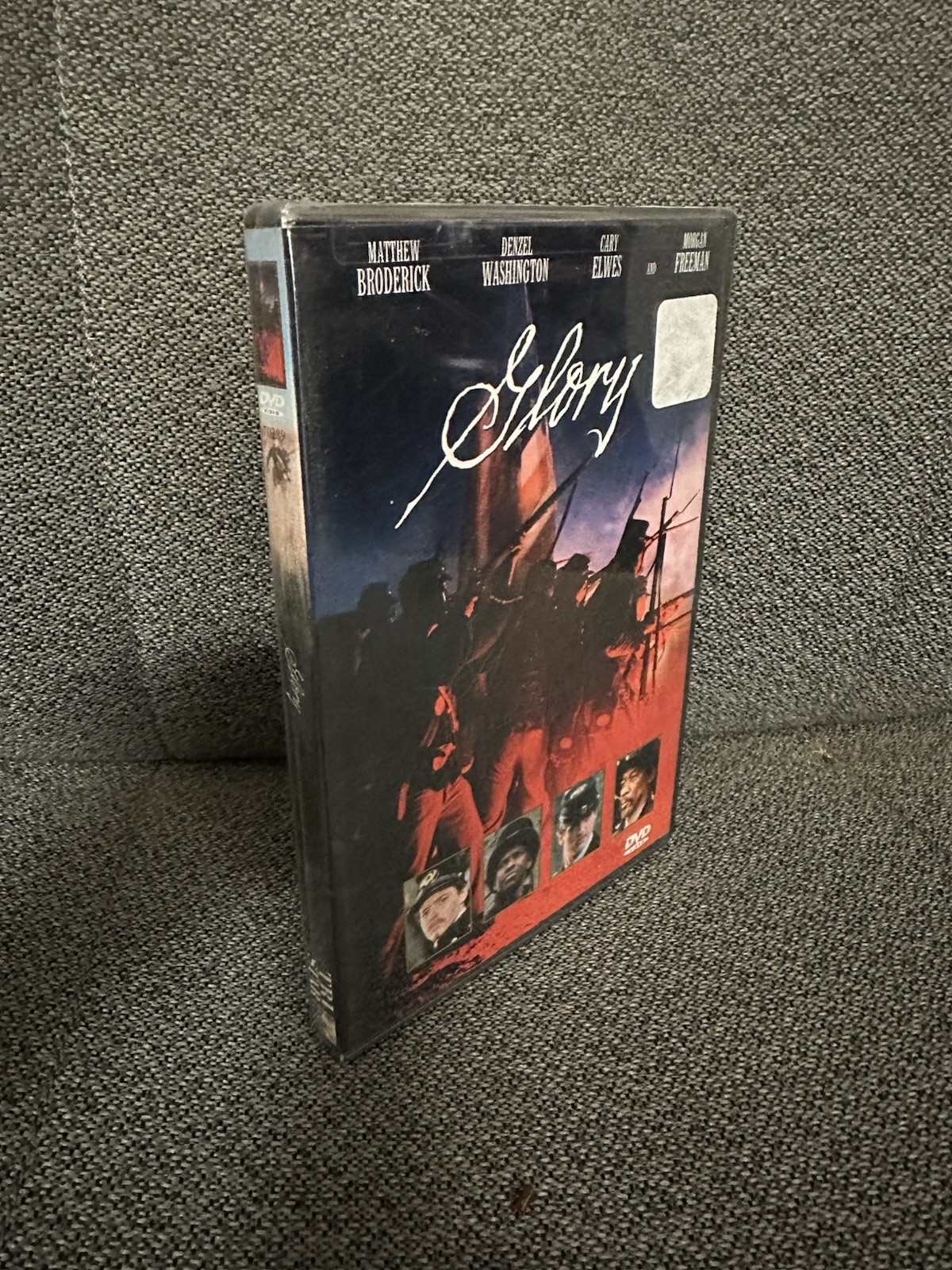 GLORY Denzel Washington Matthew Broderick Morgan Freeman Civil War ...