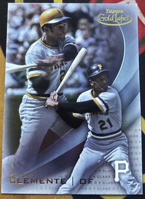 🔥 2016 Topps Gold Label #21 ROBERTO CLEMENTE / CLASS 3 🔥 (INV 29) | eBay