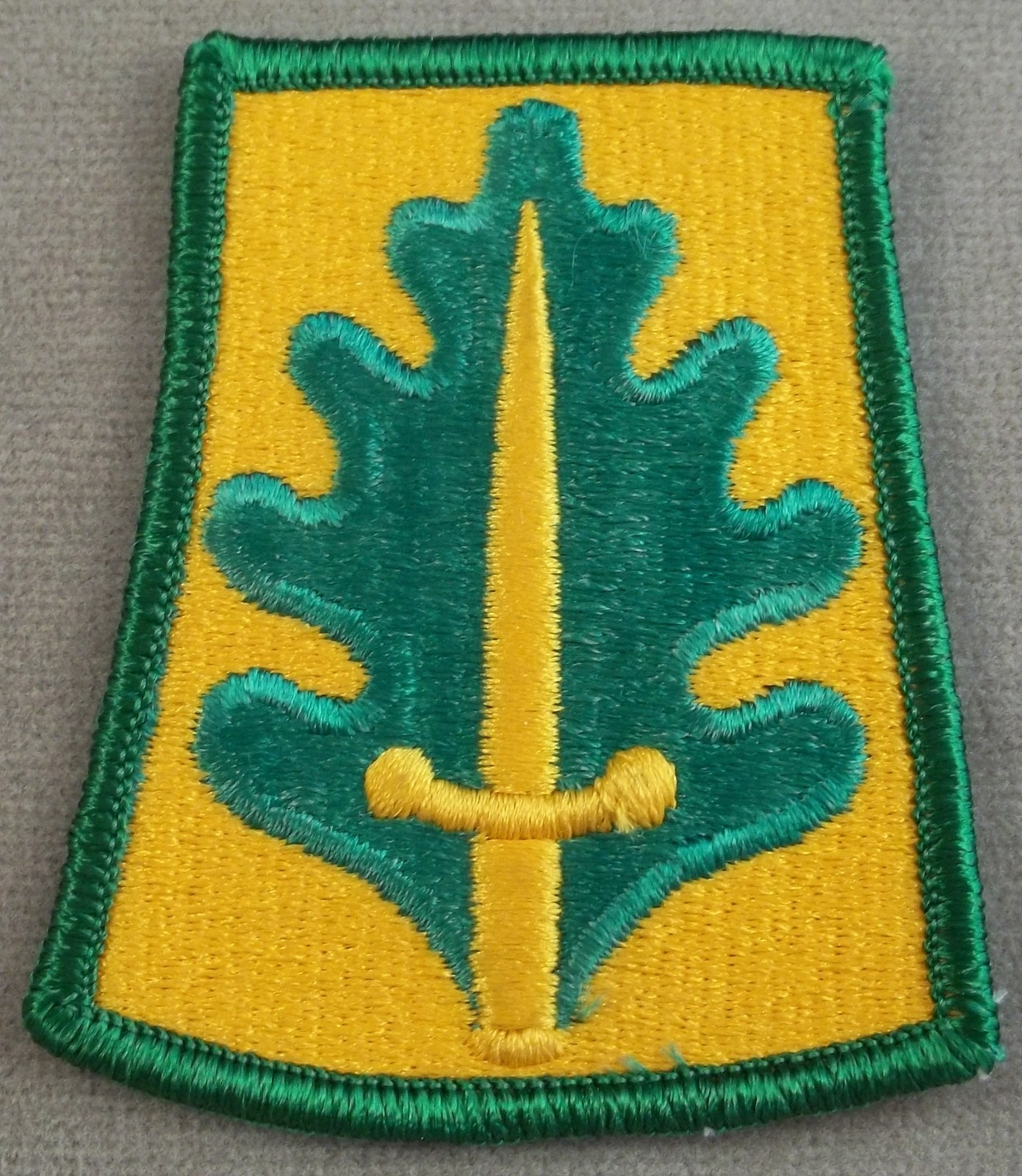 US Army 800th Military Police Brigade Full Color Merrowed Edge Patch ...