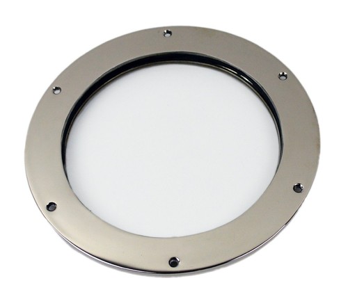 Deadlight Window 8" Nickel Finish over Solid Brass Nautical Home and ...