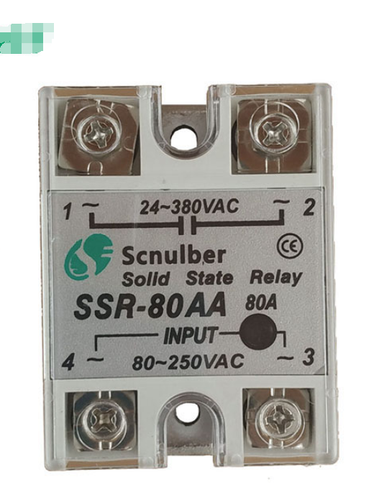 1PC New Scnulber SSR-80AA SSR80AA Solid State Relay 80A Free Shipping ...