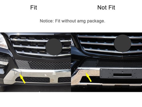 New Tow Eye Cover Front Bumper For Mercedes W166 ML Class ML350 ML250 ...