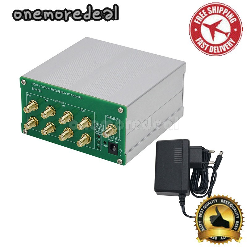 SMA Port BG7TBL 0.1Vpp-5Vpp FDIS-5 OCXO Frequency Standard 1PPS Out ...