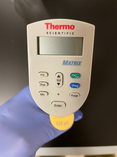 Thermo Matrix Pipette pipet multichannel 125 ul -No charger | eBay