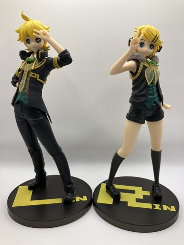 Vocaloid Project Diva Kagamine Rin and Len remocon figure No Box JAPAN ...