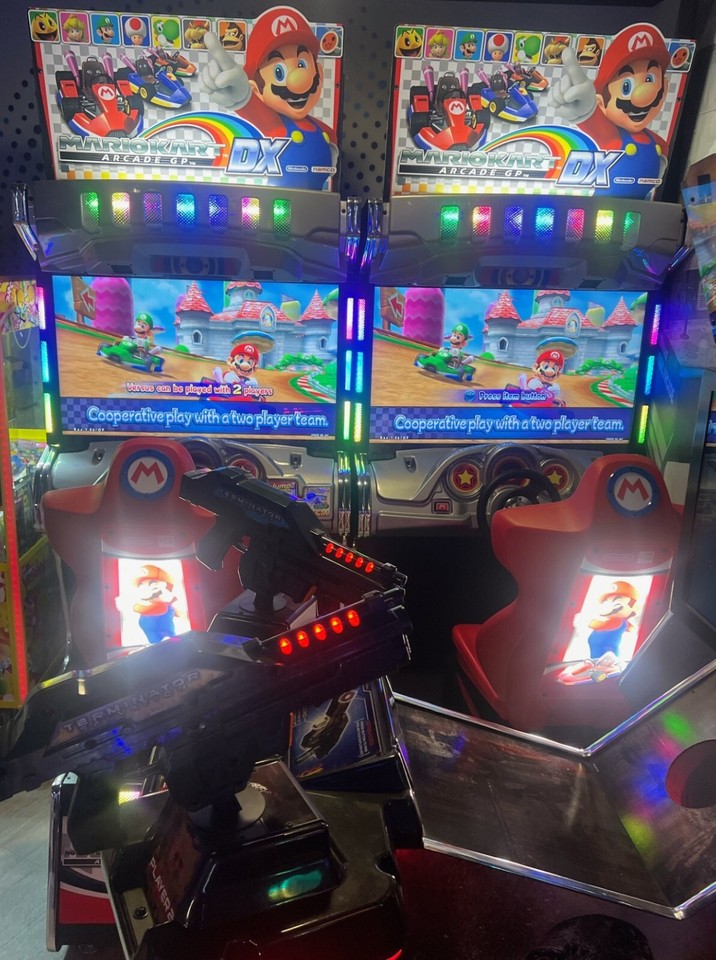 MARIO KART GP DX ARCADE MACHINES (PAIR) by NAMCO (Excellent) *RARE* | eBay
