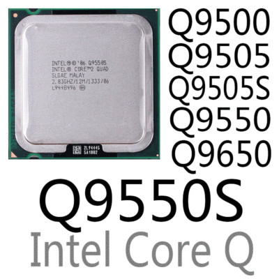 intel Q9500 Q9505 Q9505S Q9550 Q9550S Q9650 LGA775 CPU Processor | eBay