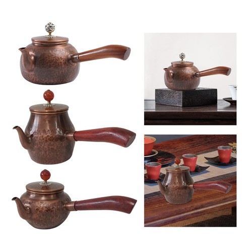 Copper Tea Pot Teaware Chinese Tea Ceremony Milk Pourer Practical Tea ...