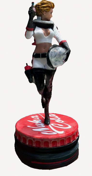 Fallout 4 Nuka Cola Girl Modern Icons Statue Figure Limited Edition ...
